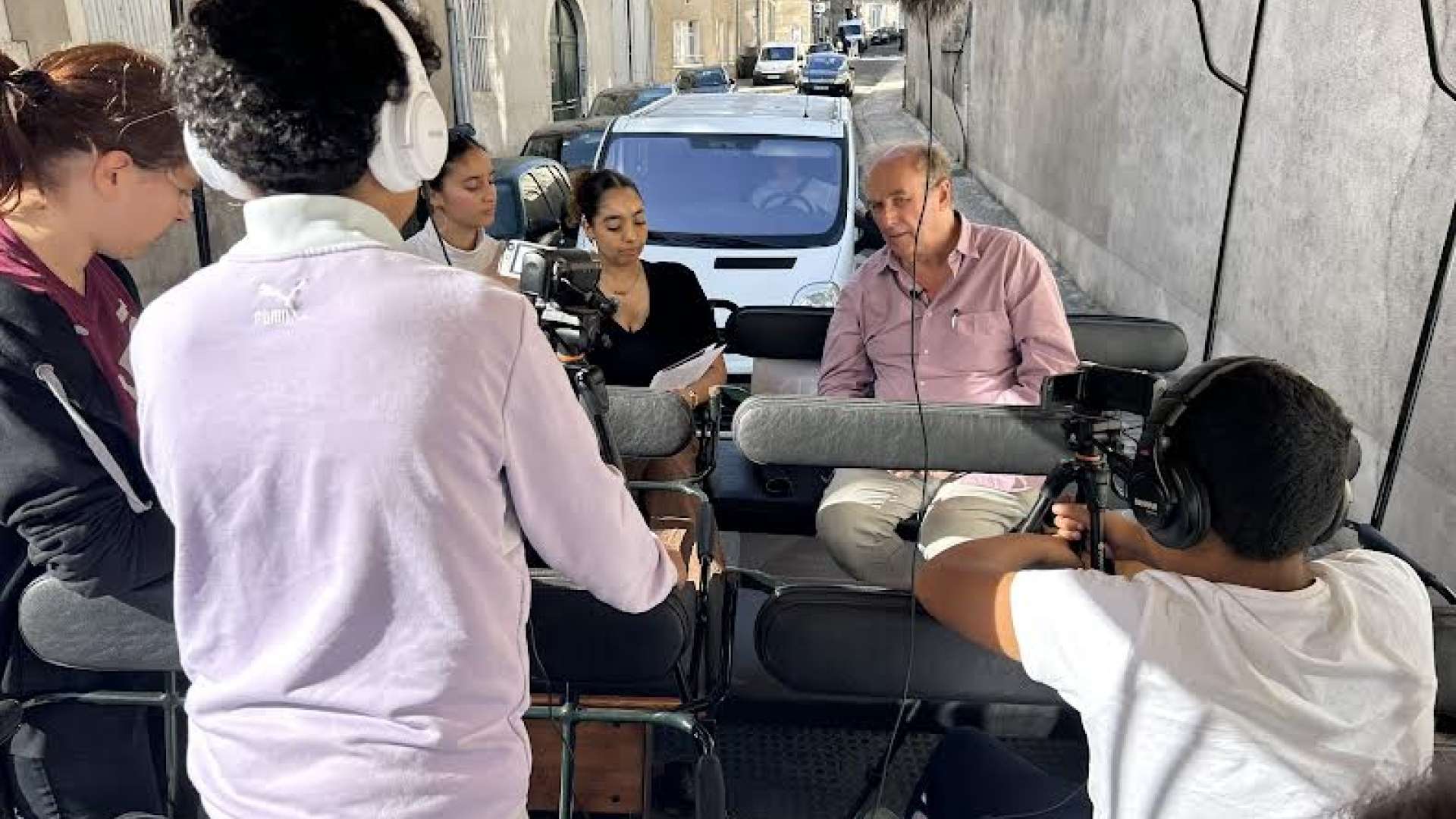 Jérôme Prieur interviewé par les jeunes de l'Espace Quinière | Les ...