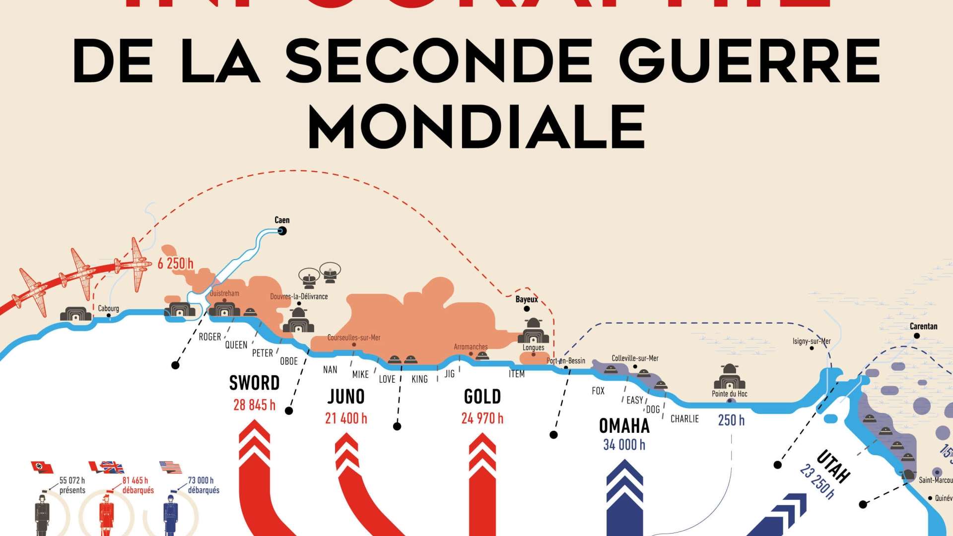 L’infographie de la Seconde Guerre mondiale | Les Rendez-vous de l'histoire