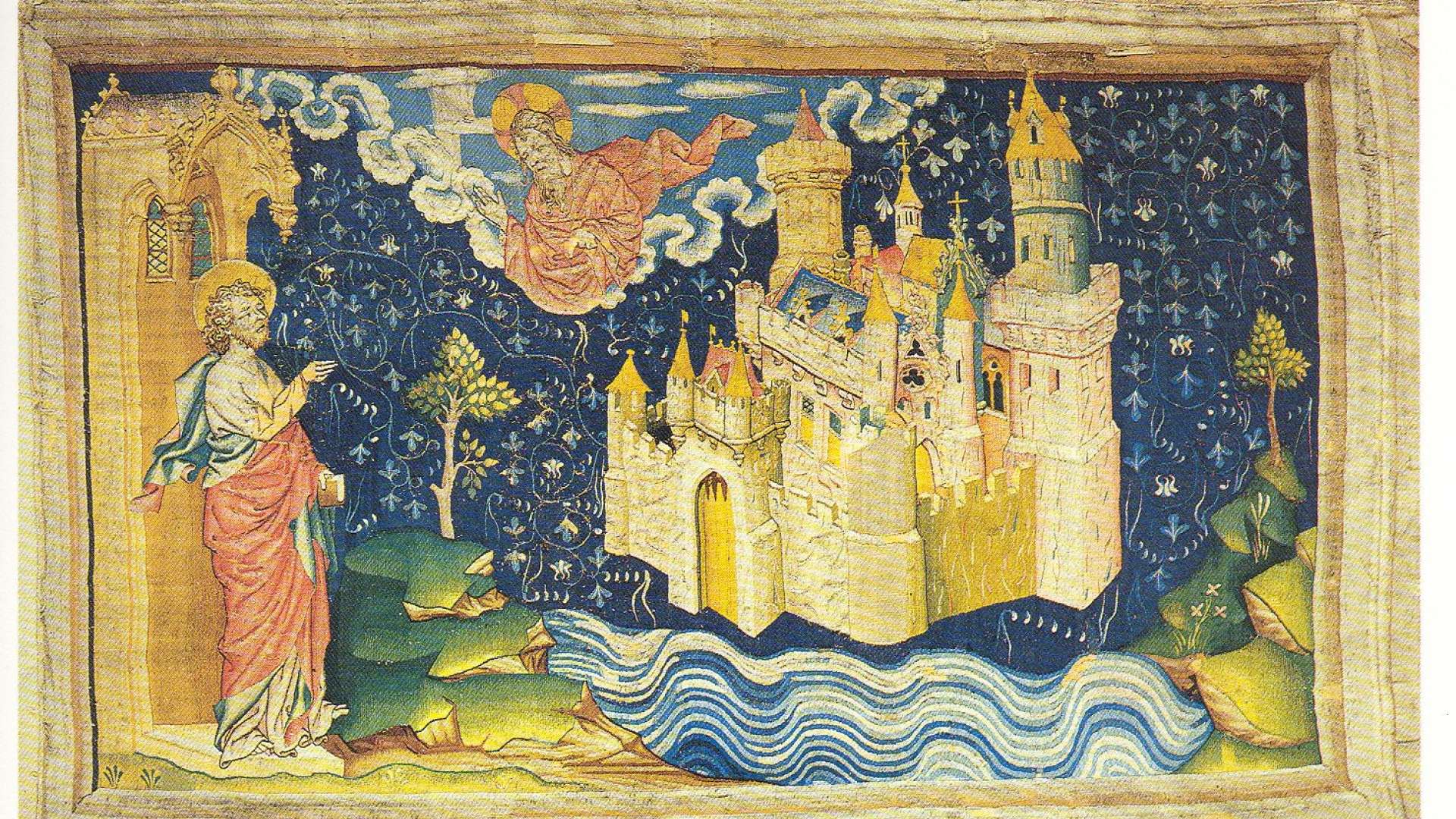 La ville dans la tapisserie de l'Apocalypse d'Angers, explorer une ...