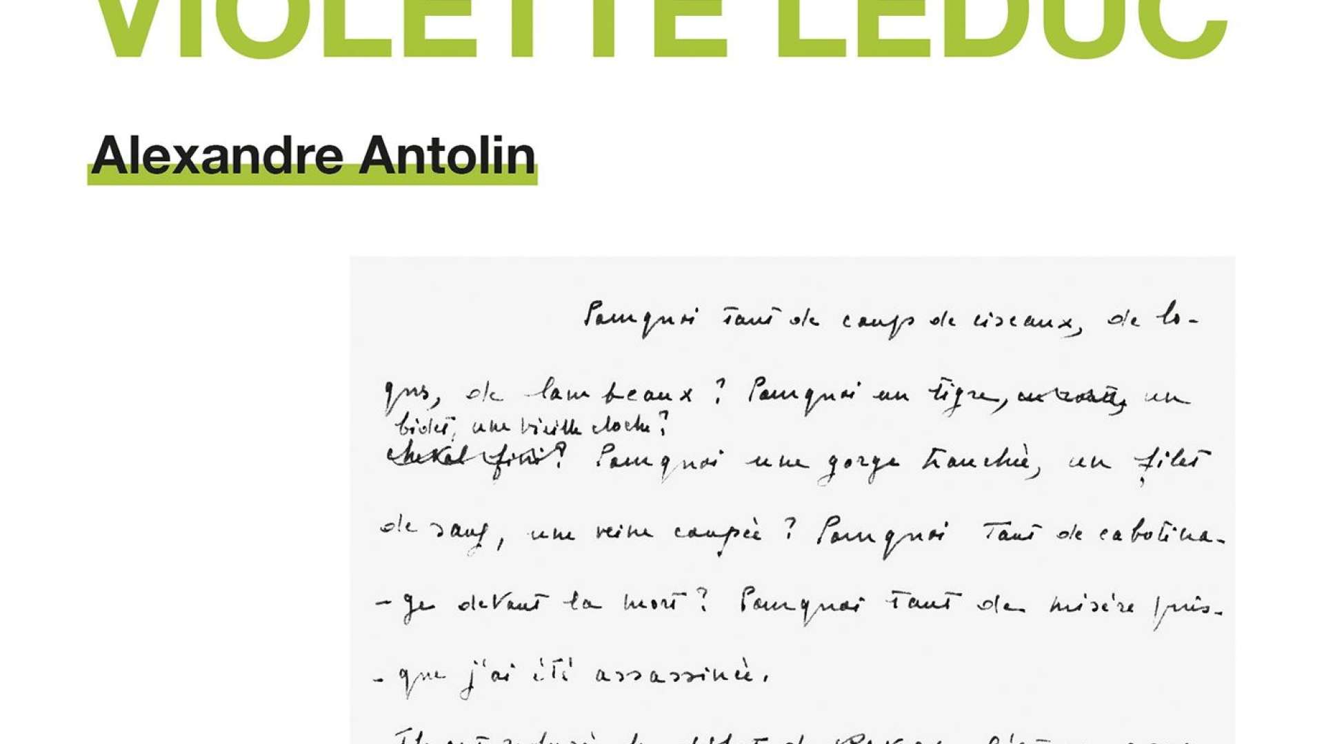 Histoire d'une censure éditoriale : Ravages de Violette Leduc | Les ...